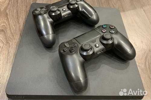 Пс4 слим два геймпада игры hdmi как новая купить в Самаре | Электроника ...