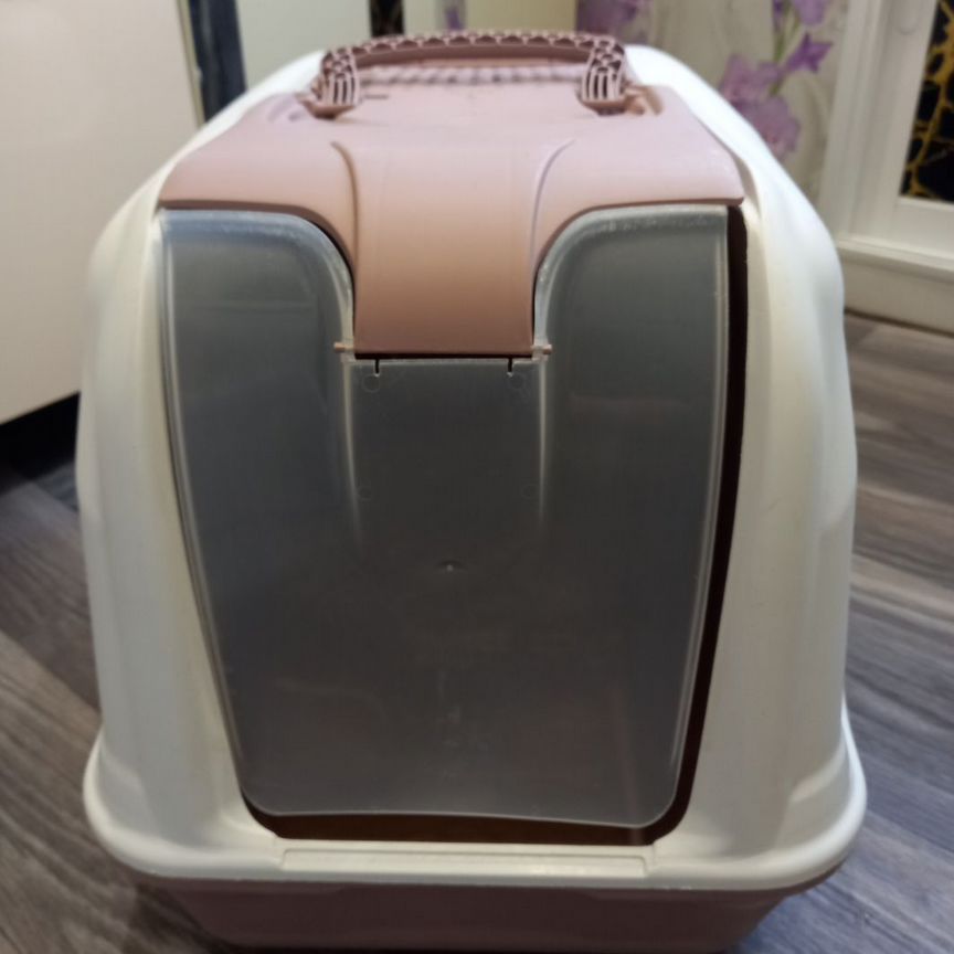 Кошачий лоток домик