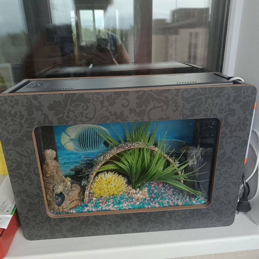 Аквариум с наполнением