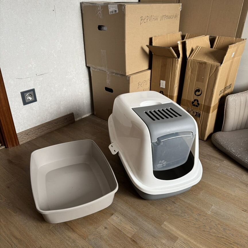 Лоток для кошек 2 шт