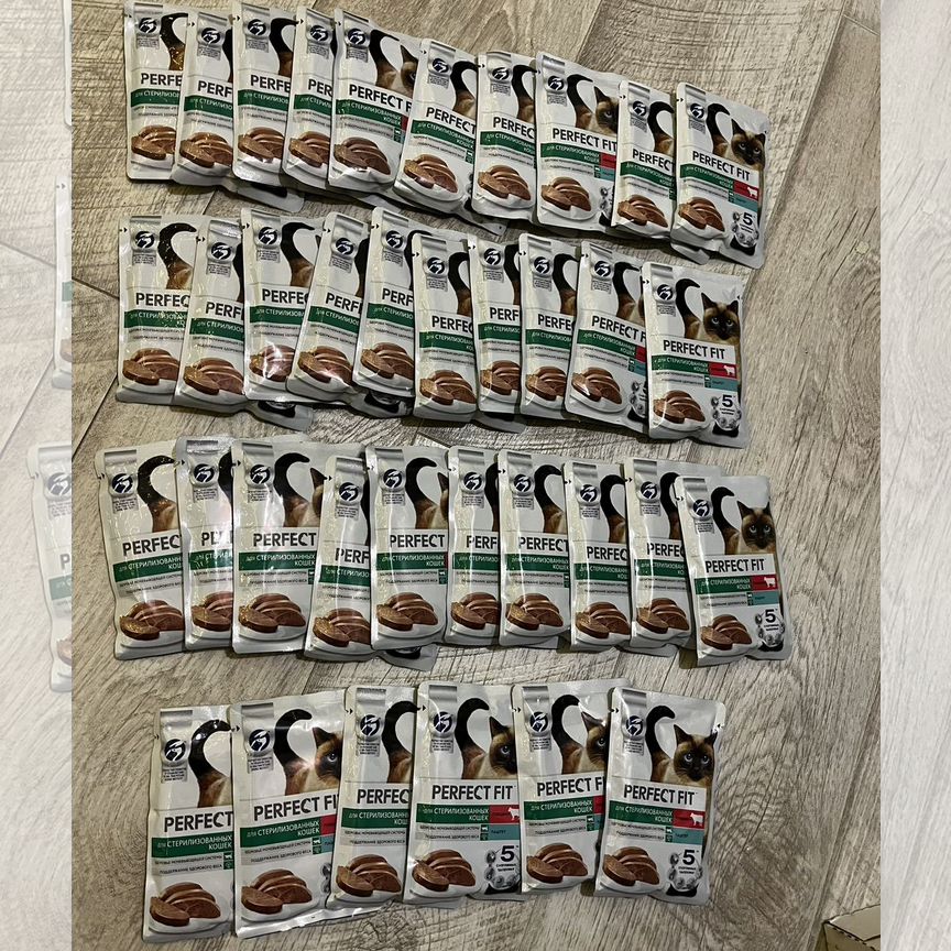Корм перфект паштет