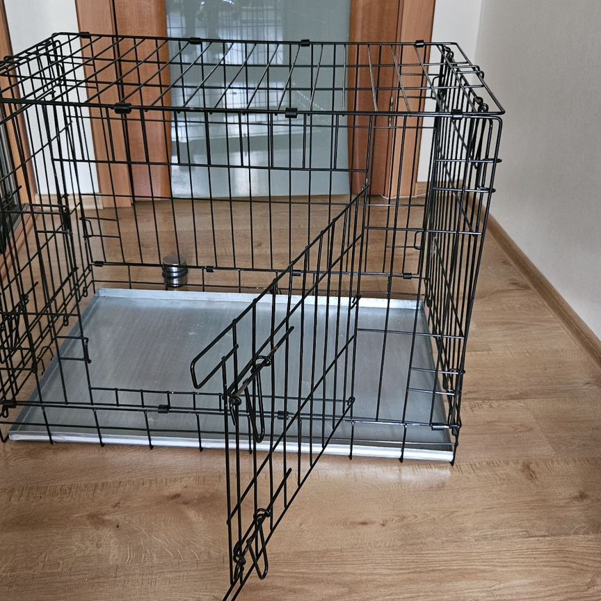 Собачья клетка складная