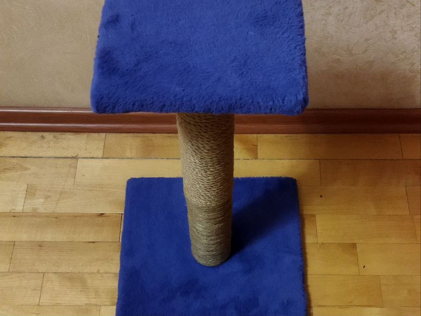 Когтеточка домик для кошки б/у