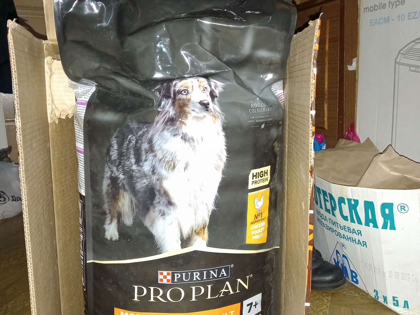 Корм для собак Pro Plan medium large 12 кг курица