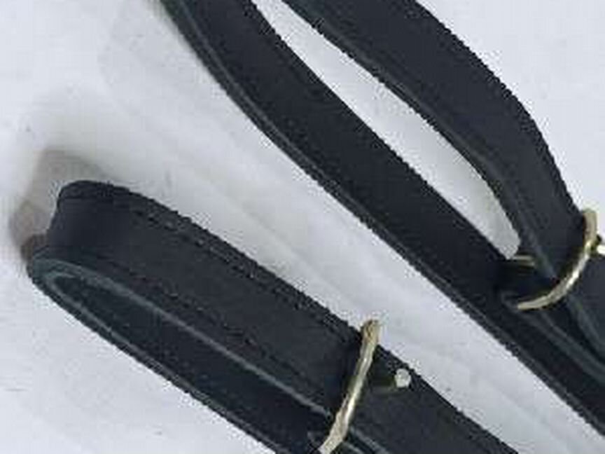 Путлища. новые пара из кожи, сшиты 2 слоя 150 см