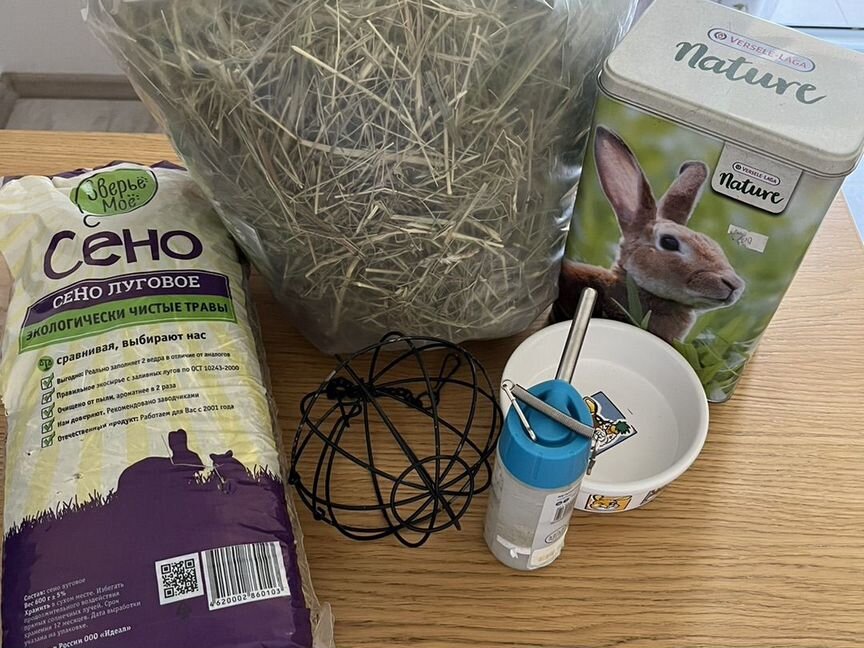 Корм и аксессуары для морской свинки