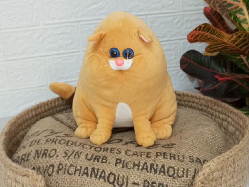 Лежанка для кошек и собак из джута и мешковины