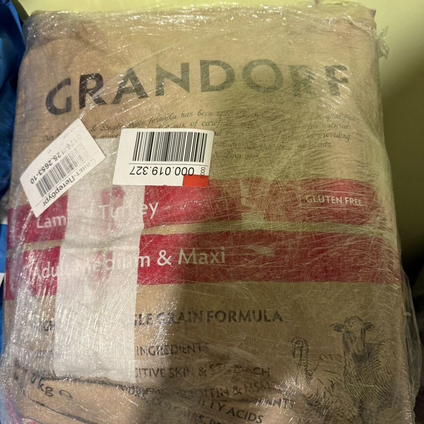 Grandorf для собак ягненок 10кг