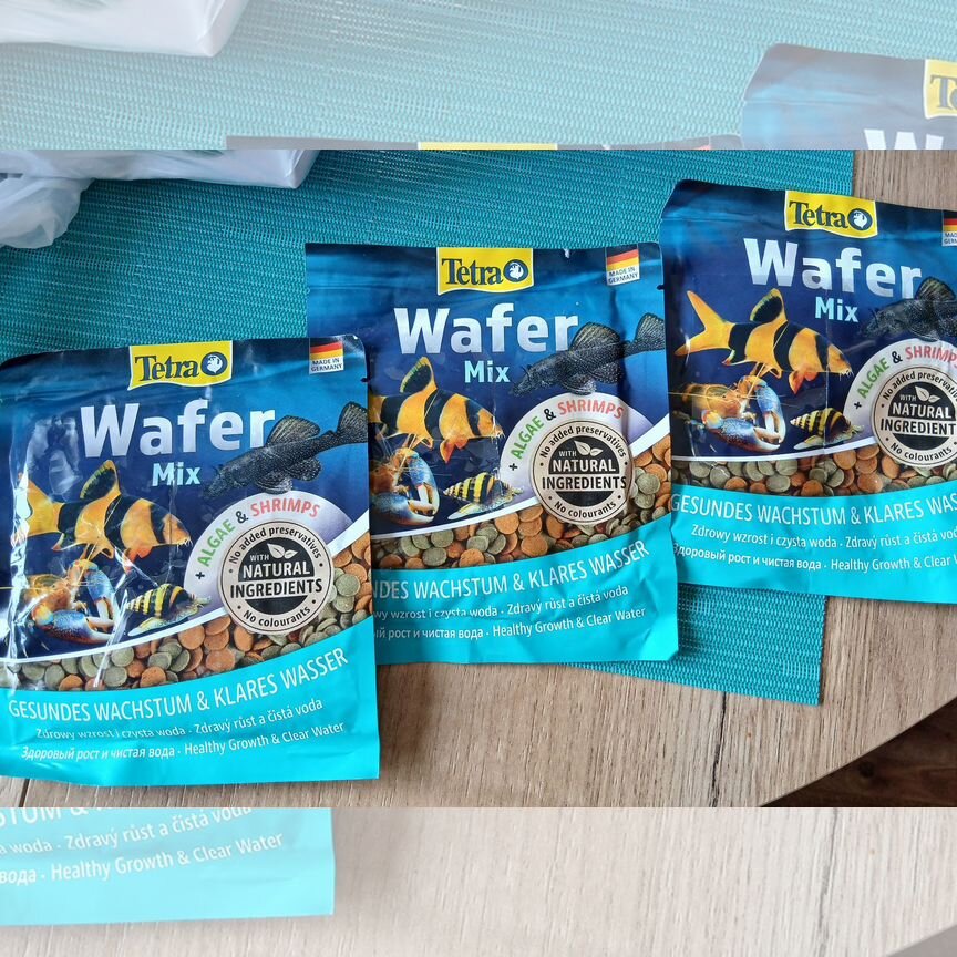 Tetra Wafer Mix, корм для донных рыб
