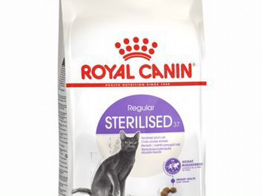 Royal canin regular sterlised 37 4 кг