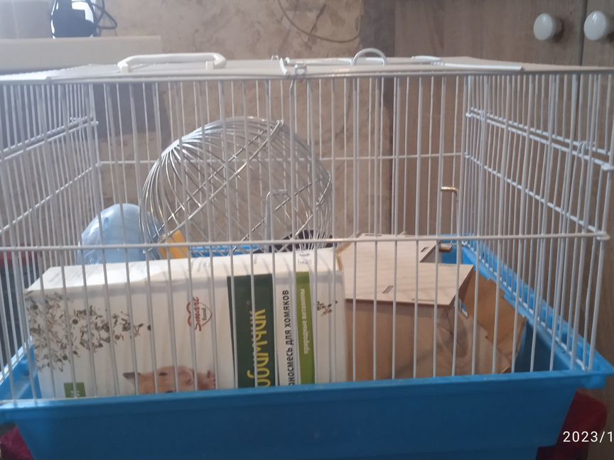 Клетка для хомичка.шар прогулочный.корм