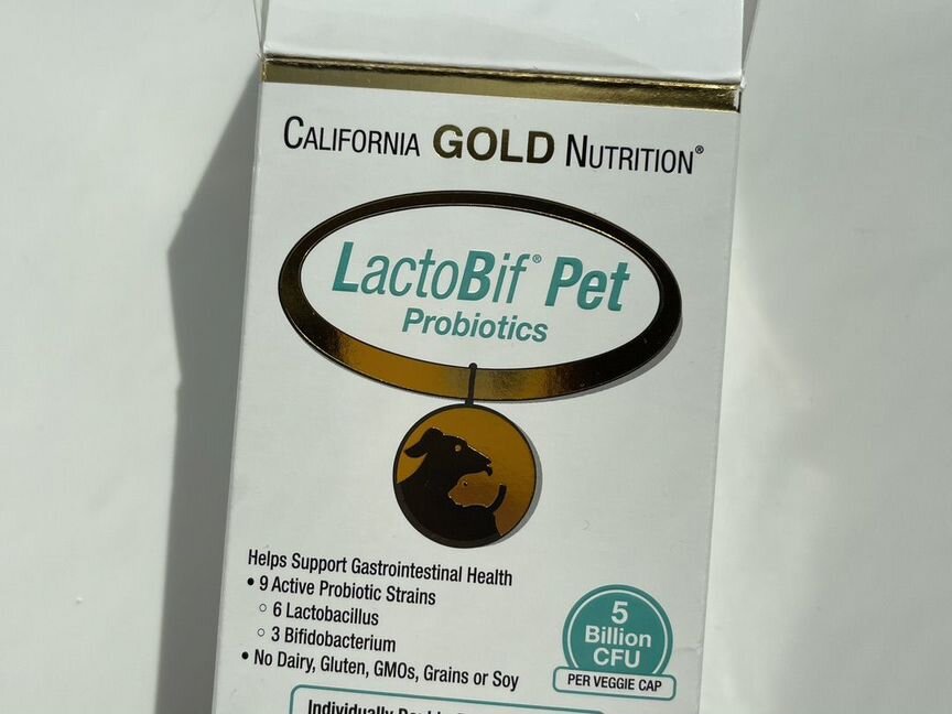 Для собак пробиотики LactoBif California Gold