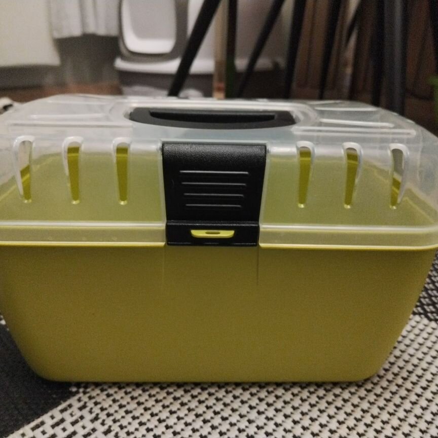 Переноска для грызунов, шпажка для овощей, мисочка