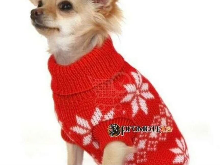 Новогодний свитер для животных