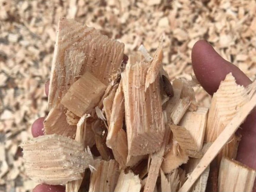 Щепа опилки