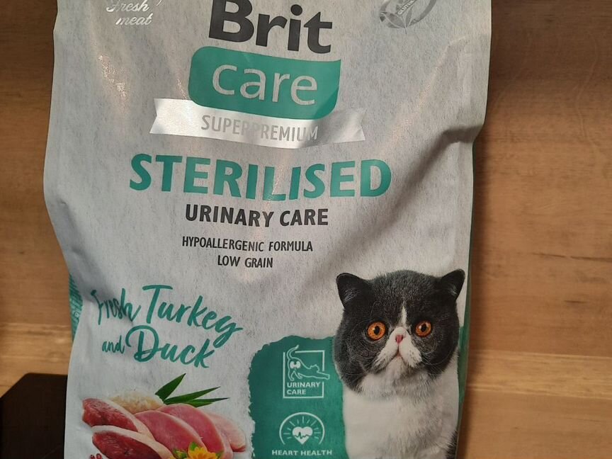 Корм для стерилизованных кошек, Brit Care