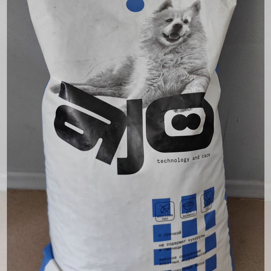 Сухой корм для средних собак Айо, 12кг