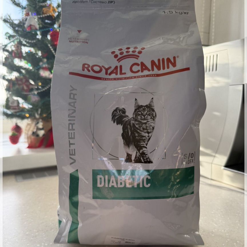 Royal canin diabetic для кошек 1,5 кг