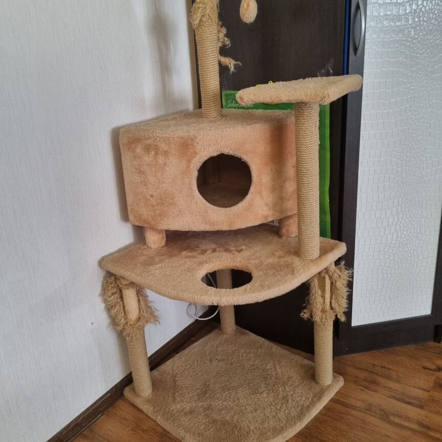 Когтеточка домик для кошки кота