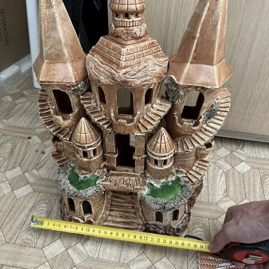 Грот замок для аквариума