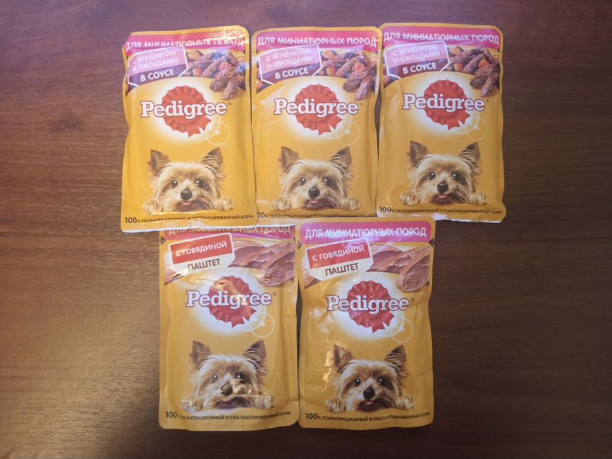Влажный корм для собак педигри