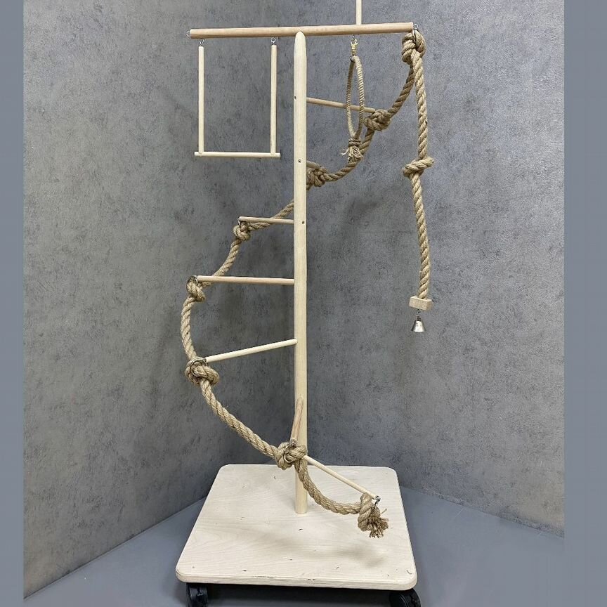 Игровой комплекс для попугаев корелла розелла и по