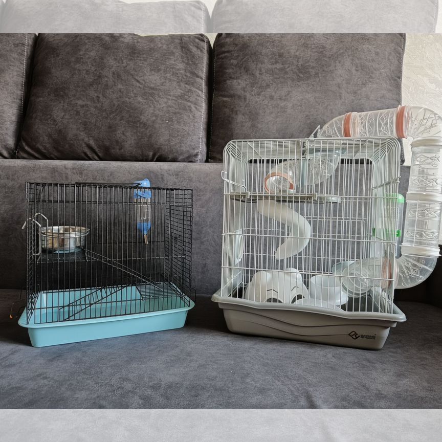 2 Клетки для грызунов