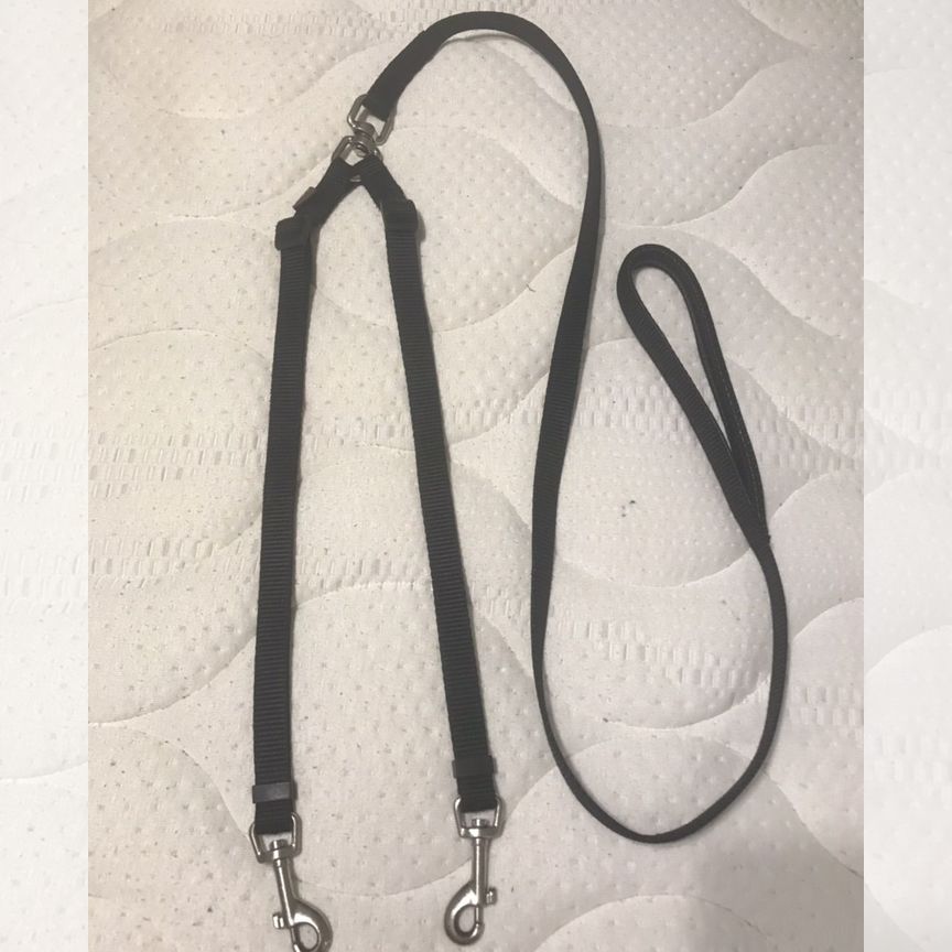 Поводок сворка для 2х собак