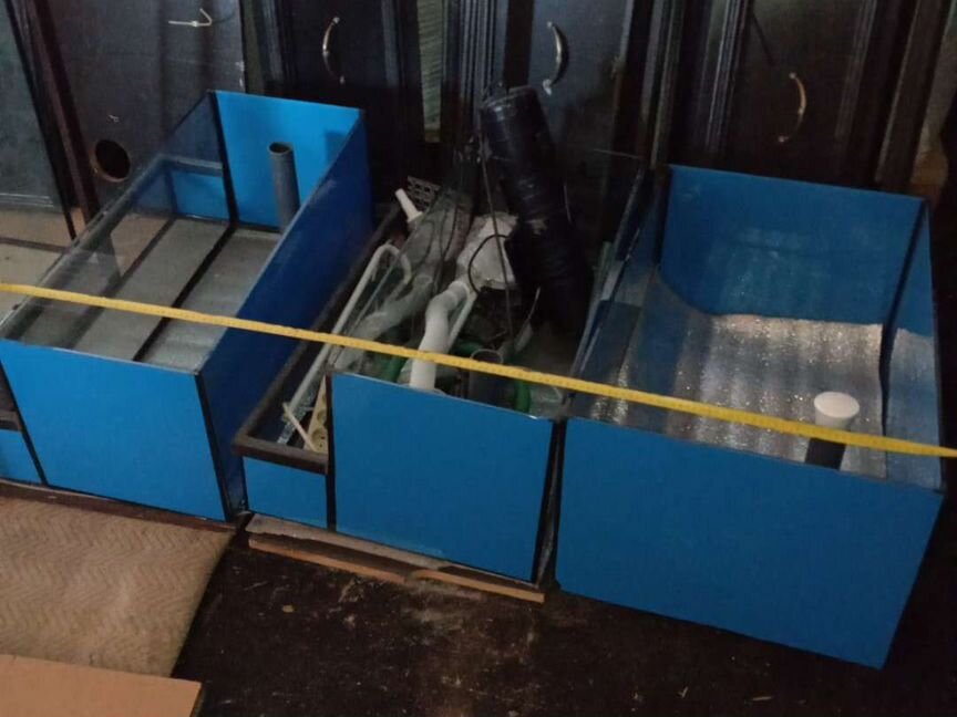 Аквариум секционный