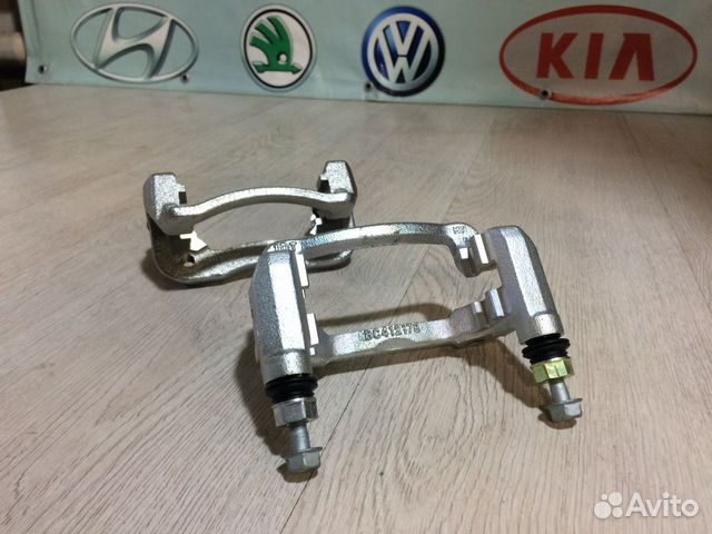 Скоба заднего суппорта Солярис Рио Solaris Rio купить в Уфе Hyundai-KIA ...