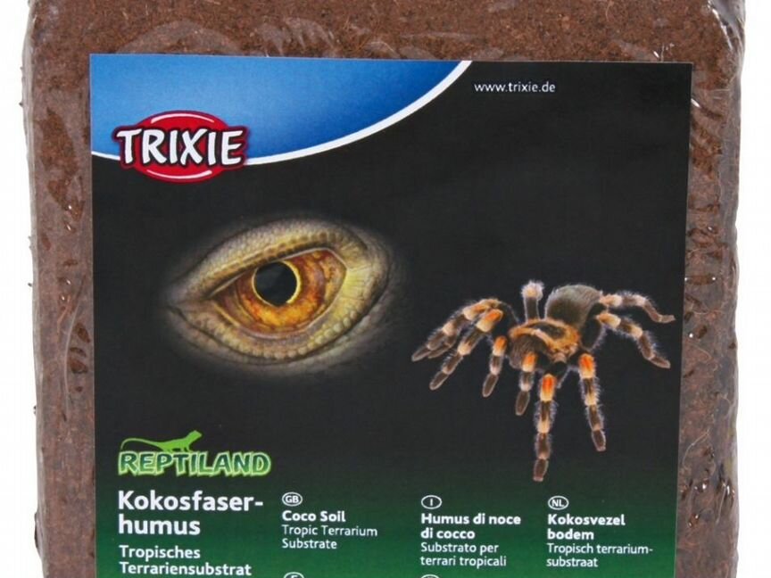 Trixie кокосовый субстрат для террариумов тип &quo