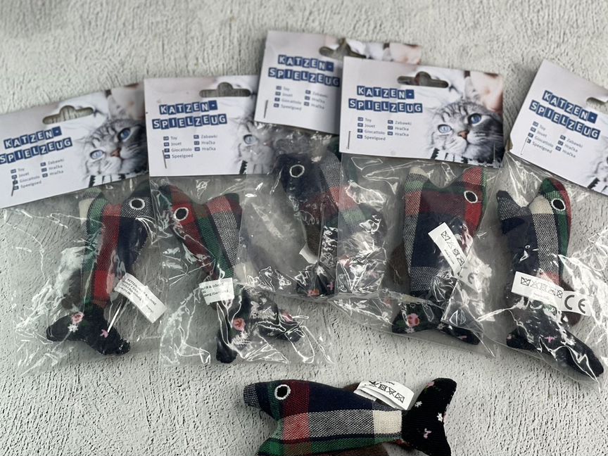 Кошачьи игрушки новые