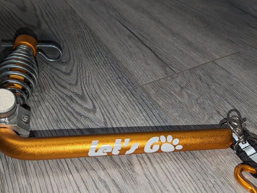 Вело поводок Let's go для прогулки с собакой