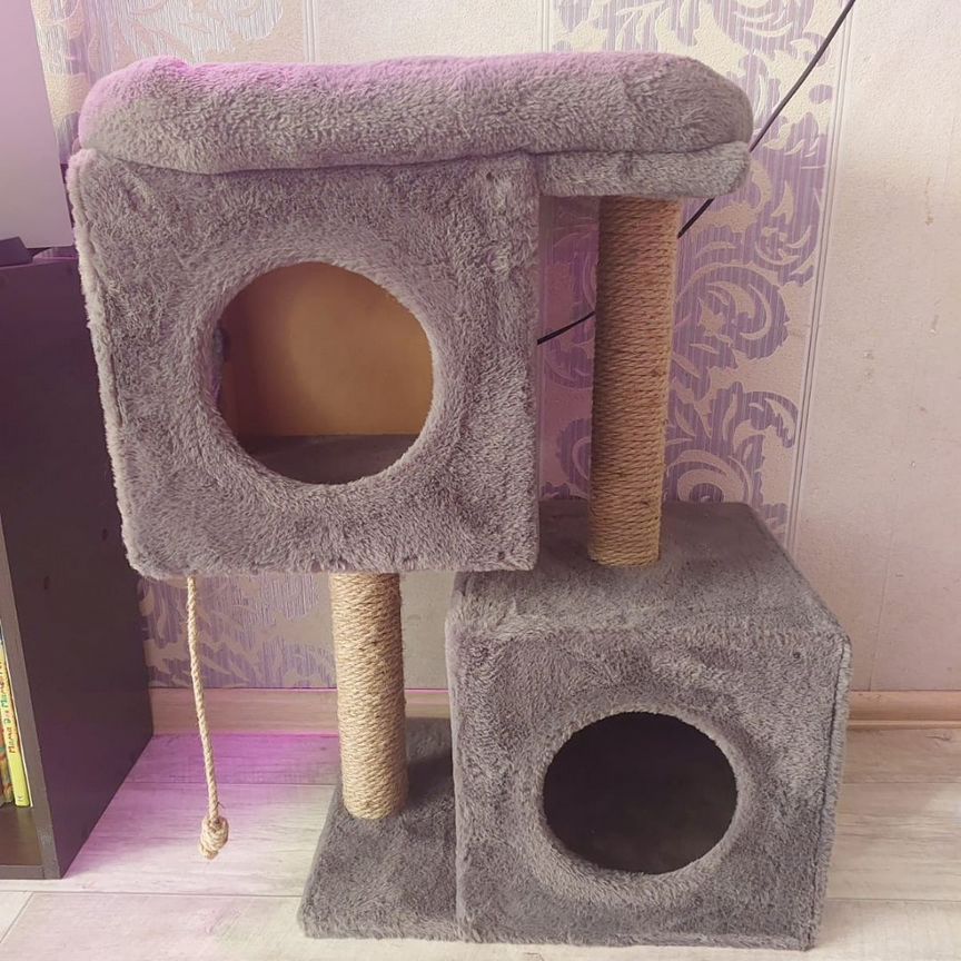 Когтеточка, домик для кошки