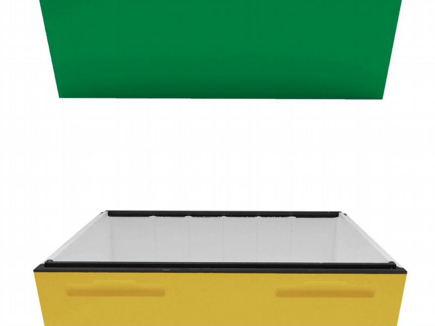 Корпус с дном 20 рамок окрашенный