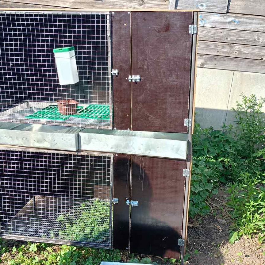 Клетки для пушных кроликов