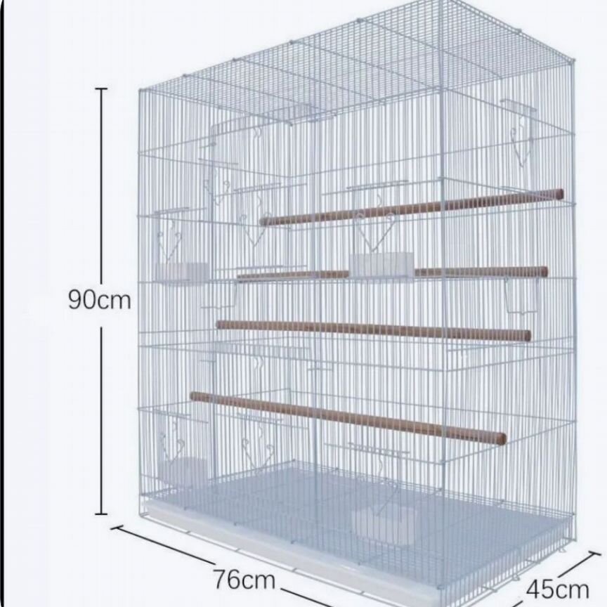 Большая клетка для попугая и мелких птиц