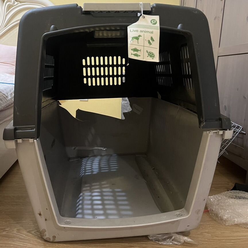 Отдам переноска для крупных собак