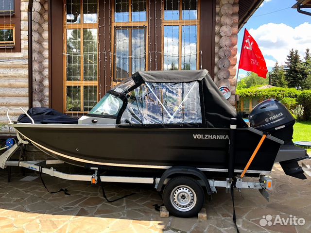 Лодка Волжанка Fish 46 Yamaha 60 купить в Красногорске | Транспорт | Авито