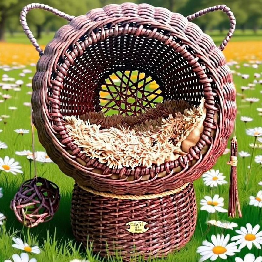 Домик для котиков и мелких собачек, лежанка