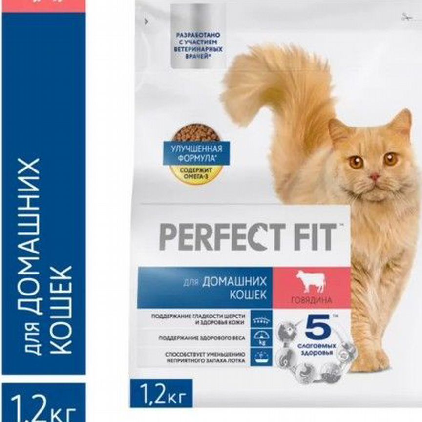 Сухой корм perfect fit 1,2 кг