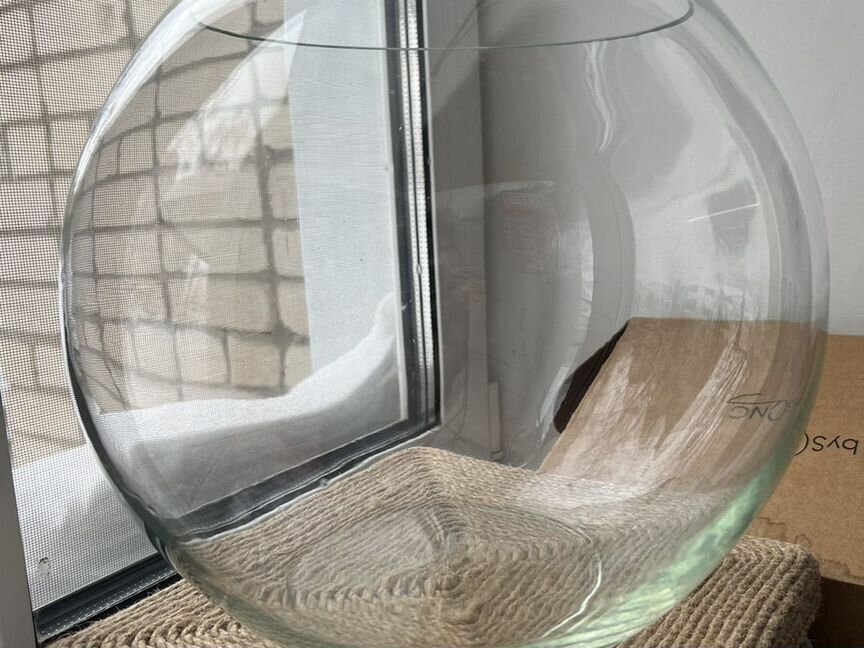 Аквариум круглый 10 литров