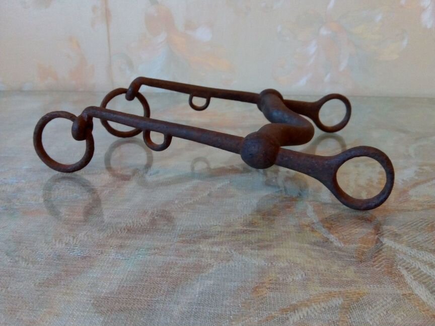 Старинный Мундштук (трензель) для лошади