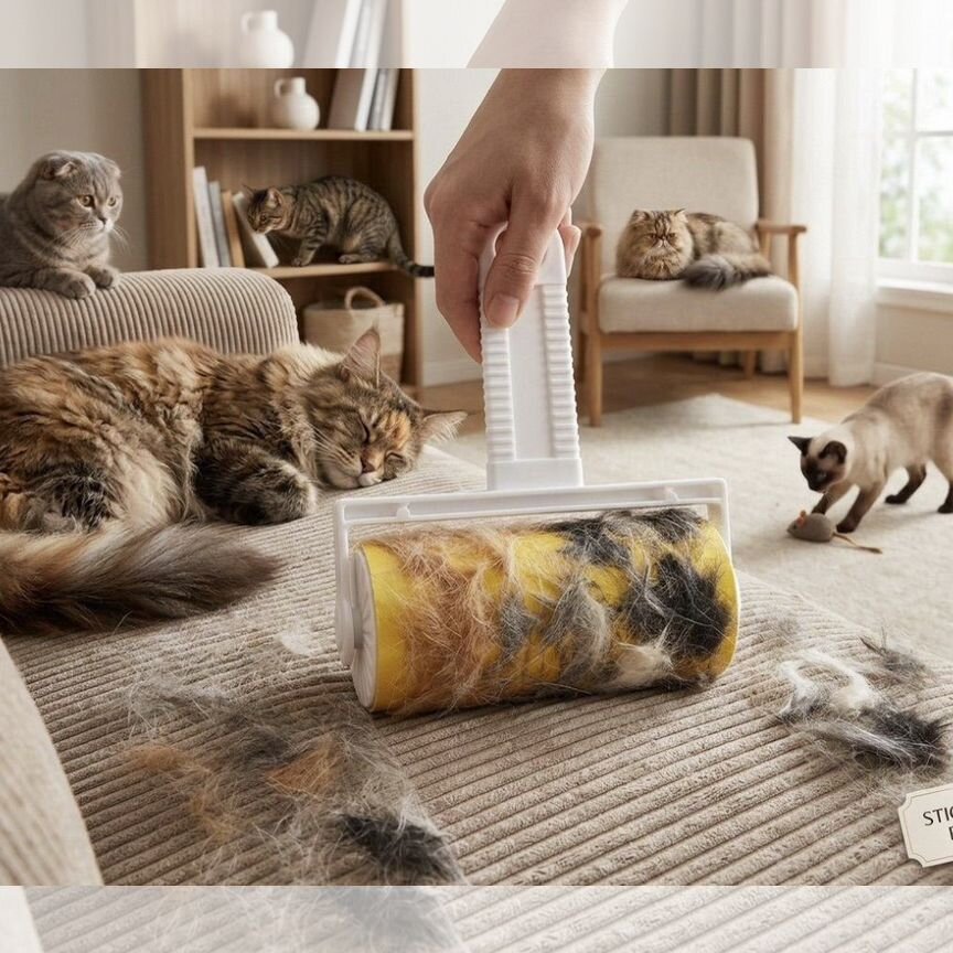 Ролик от шерсти животных новый #яПомогаю