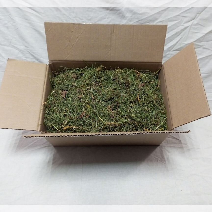 Сено разнотравье, для мелких домашних животных