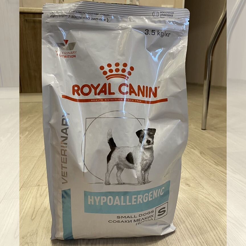 Royal canin hypoallergenig корм для собак S