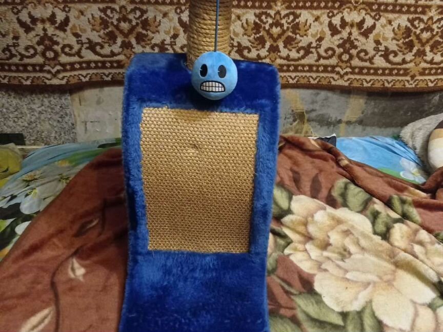 Коктеточка с горкой и лежанкой для кошек