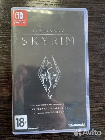 Skyrim для Nintendo Switch купить в Краснодаре | Электроника | Авито