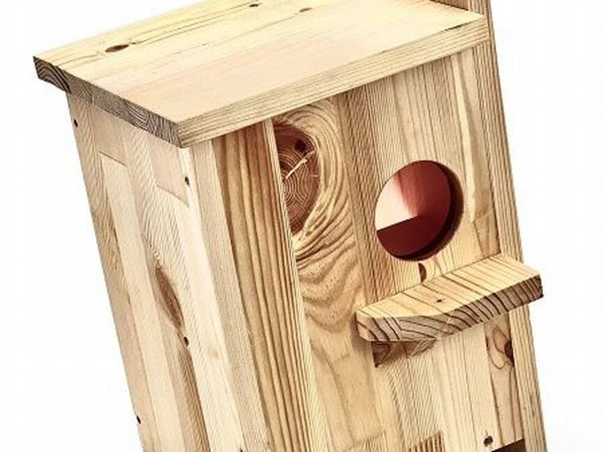Дуплянка домик для белок с открывающейся крышей