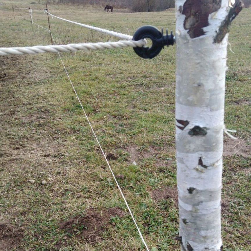 Изолятор кольцевой с саморезом для дерева